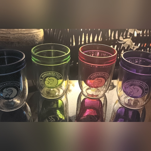 Dining | 4pc Its 5 Oclock Somwhere Margaritaville Plastic Shot Glass ...